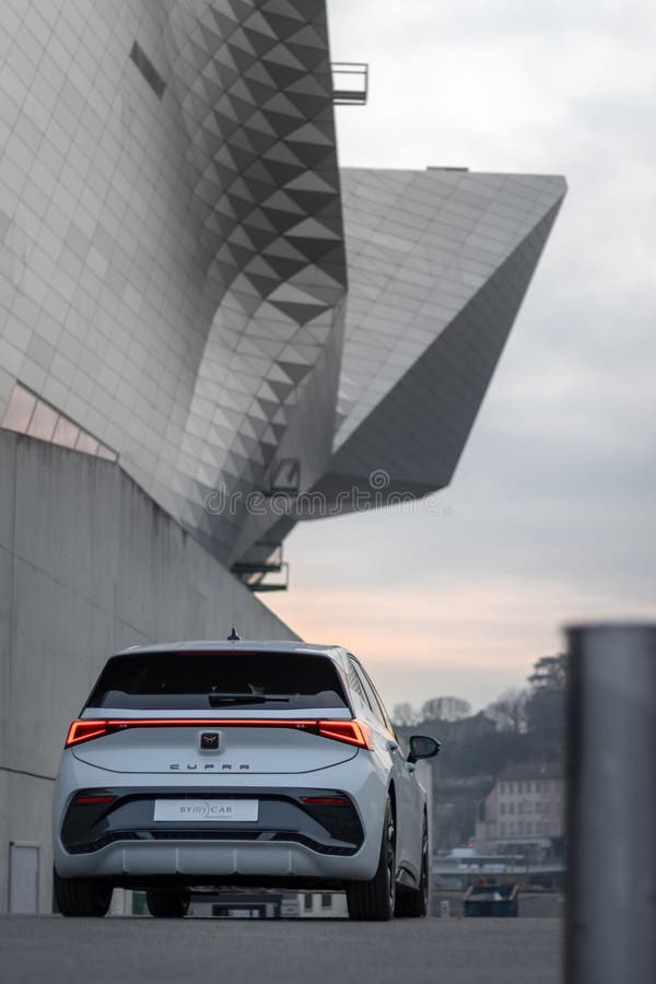 White Luxury Car on the Road Editorial Photo - Image of motor ...