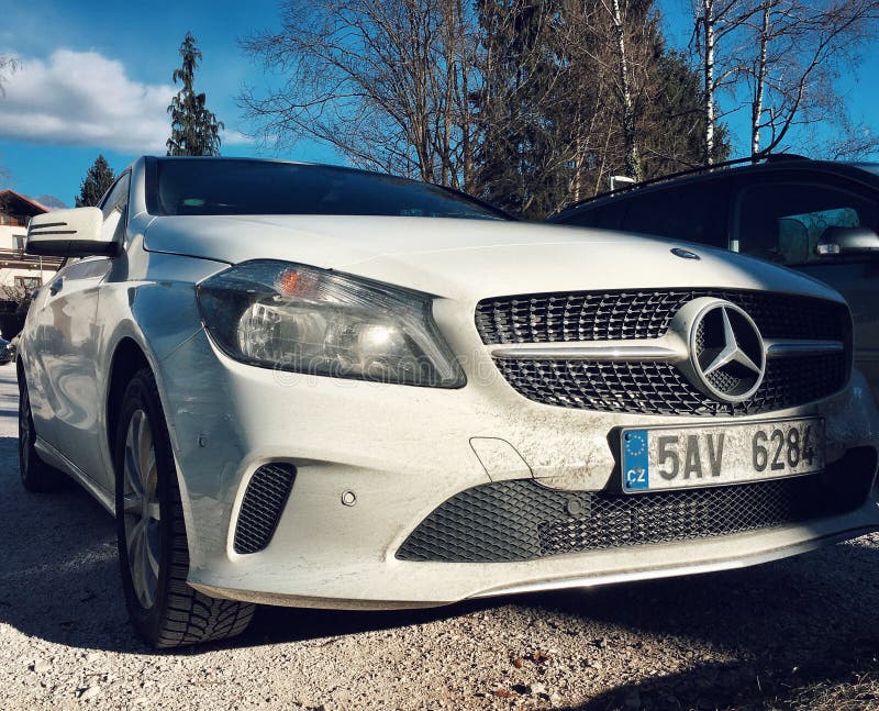 White luxury car view editorial image. Image of view - 171494575