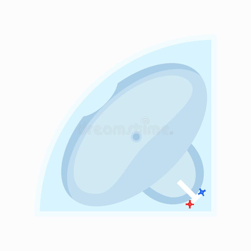 White Luxury Jacuzzi Icon Vector Illustration Stock Vector ...