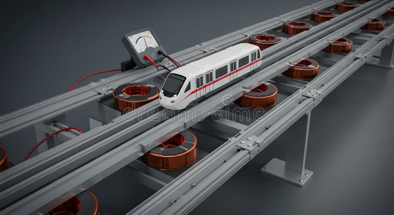 White Maglev Train Model Stock Illustrations – 6 White Maglev Train ...