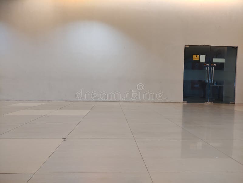 White mall wall stock photo. Image of floor, indoor - 210939916
