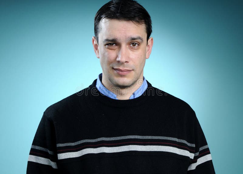 White man portrait stock image. Image of life, celebrating - 13380265