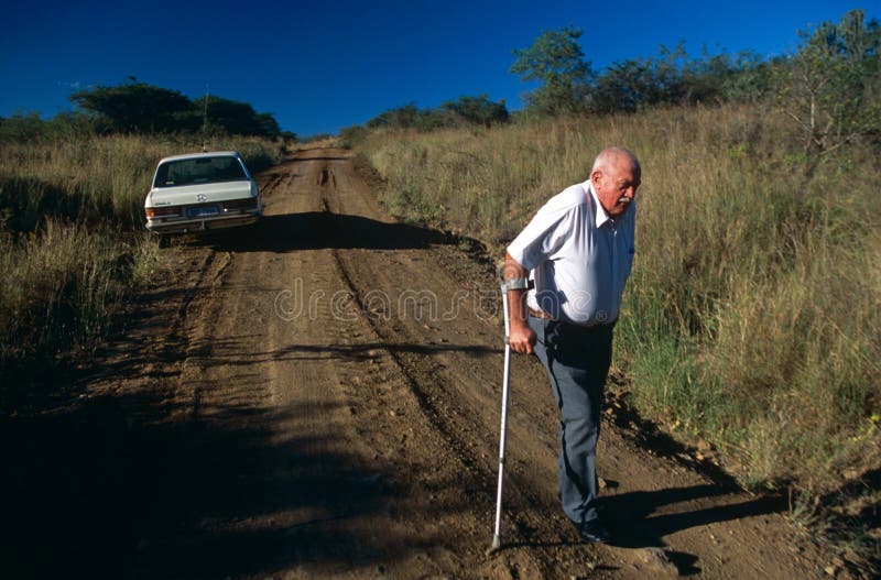 A White Man, Rural South Africa Editorial Photo - Image of dirt ...