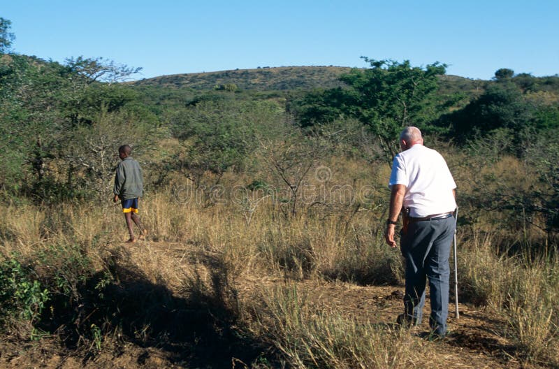 A White Man, Rural South Africa Editorial Stock Image - Image of aged ...