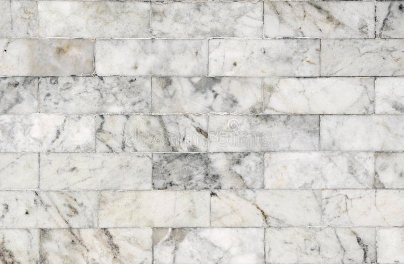 White Marble Block Walls for Texture and Background Stock Photo - Image ...