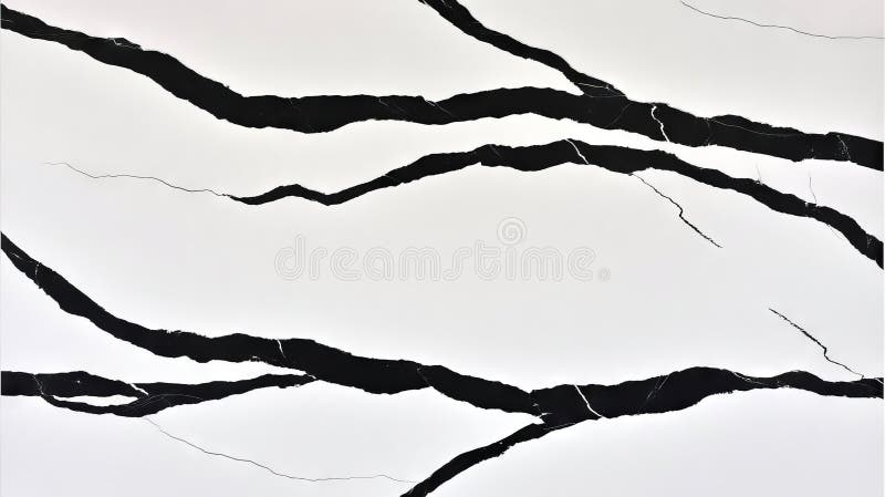 White Marble is Characterized by Its Dark Veins and Textured Surface ...