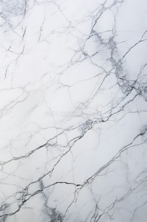 A White Marble Counter Top with a Clock. Perfect for Adding a Touch of ...