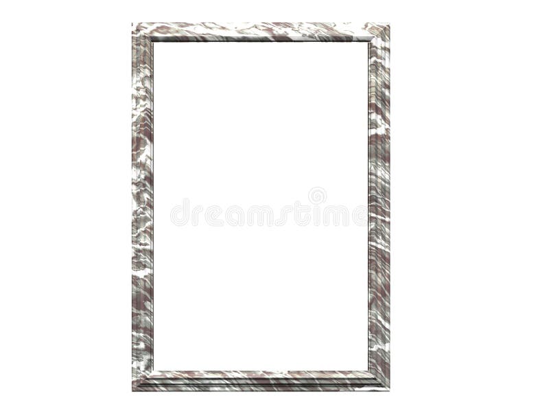 White Marble Frame stock illustration. Illustration of marble - 310610