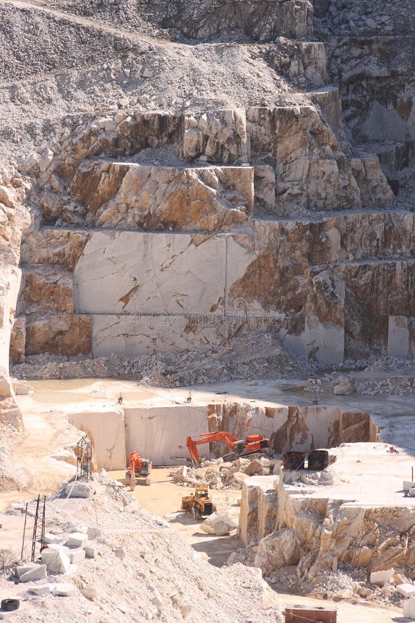 Marble Quarry Near Estremoz, Portugal Stock Photo - Image of flat ...