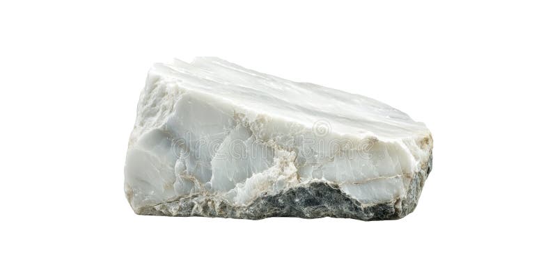White Marble Rock with Natural Texture Isolated on Transparent ...