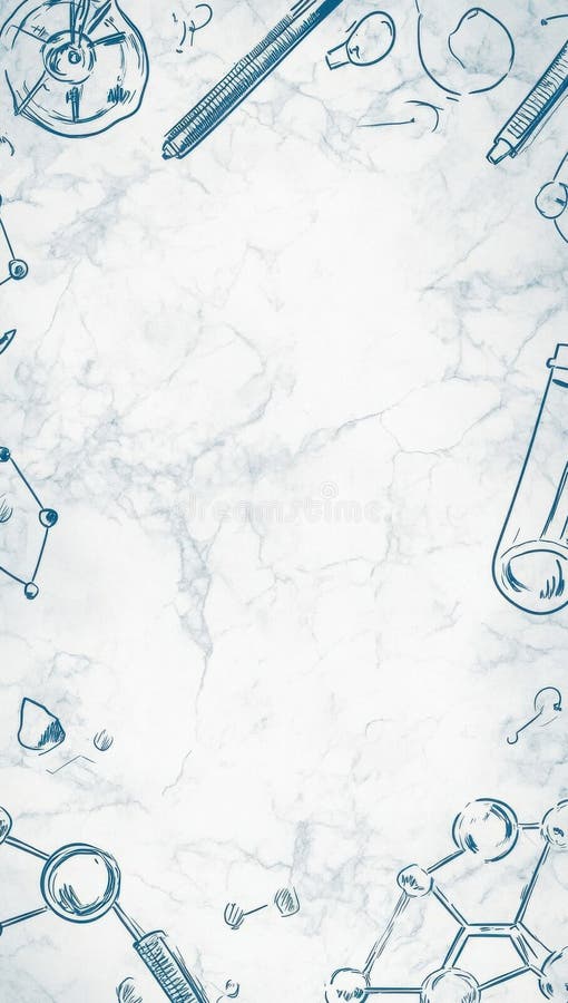 Science-themed School Notebook Cover with Colorful Laboratory Equipment ...