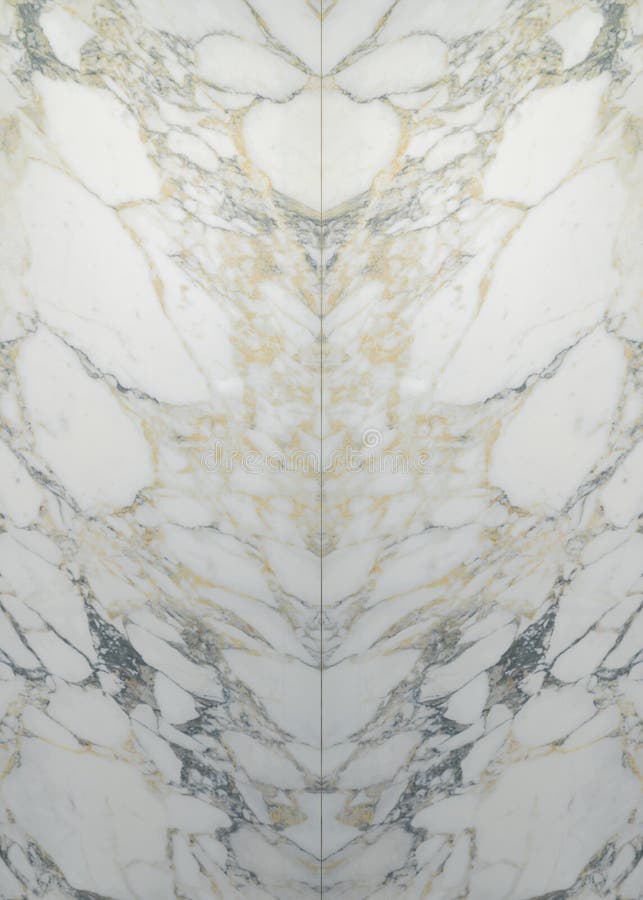 White Marble Texture Bookmatch Pattern Abstract Background with High ...