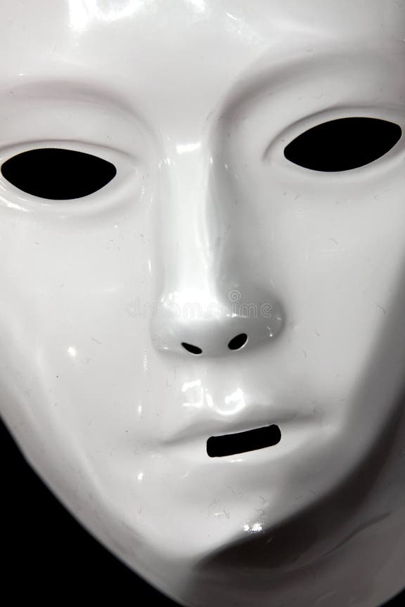 White mask stock image. Image of costume, anguish, gras - 15649785