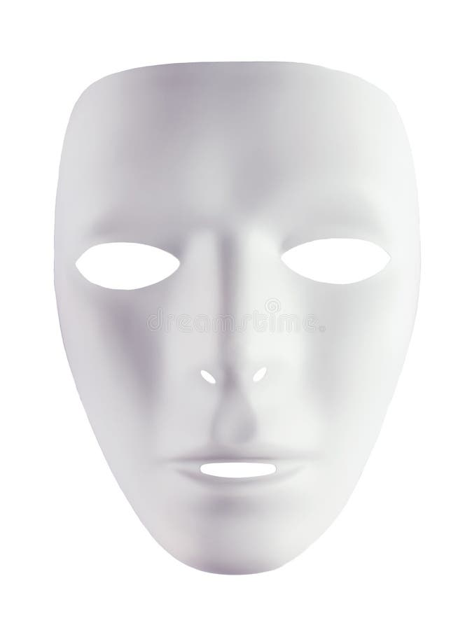 White Drama Mask stock photo. Image of mask, drama, thespian - 18441450