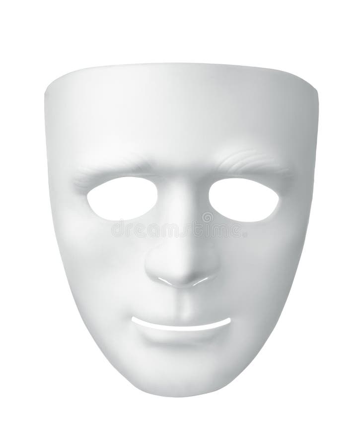 White mask stock photo. Image of halloween, futuristic - 81199390