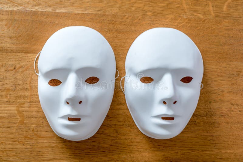 White masks stock photo. Image of mask, actor, icon, performing - 65666714