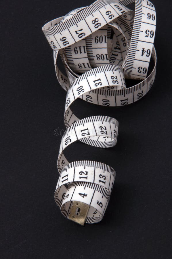 White measurement on black stock image. Image of accuracy - 28872455