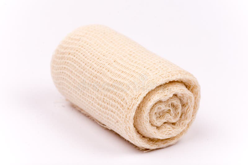 Medical Elastic Tensor Bandage Stock Image - Image of injury, medical ...