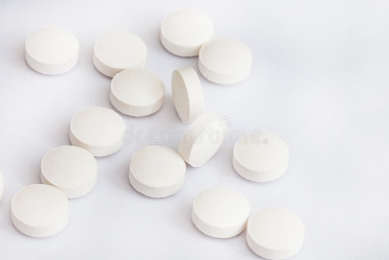 Simple White on White, Medication Stock Image - Image of drug, pills ...