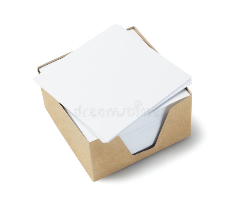 White Memo Papers stock image. Image of label, reminder - 39267581