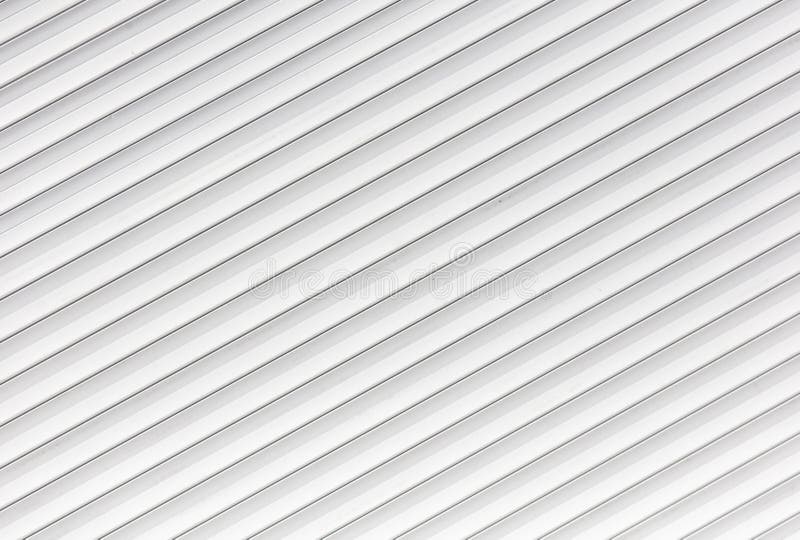 White Metal Roller Shutter Door Texture Background. Texture of White ...