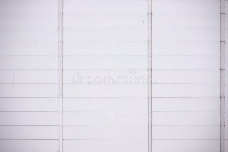 . White Metal Wall with Light Gray Horizontal Lines Stock Photo - Image ...