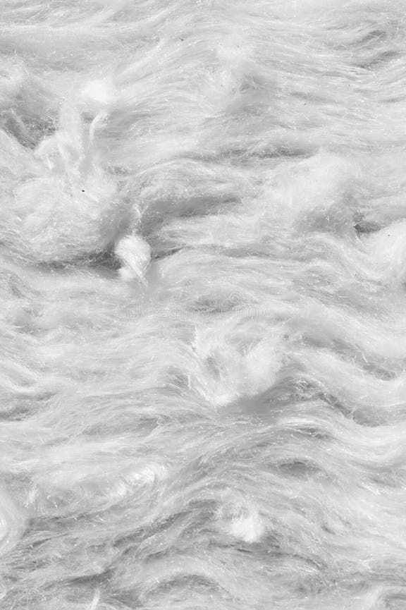 White Mineral Wool with a Visible Texture Stock Image - Image of ...