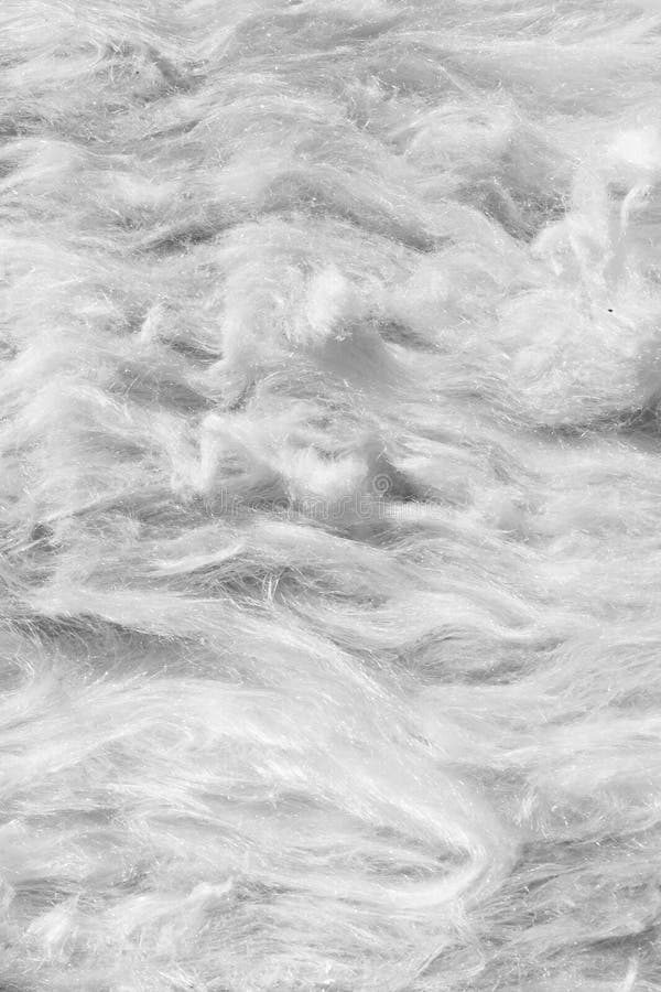 White Mineral Wool with a Visible Texture Stock Photo - Image of detail ...
