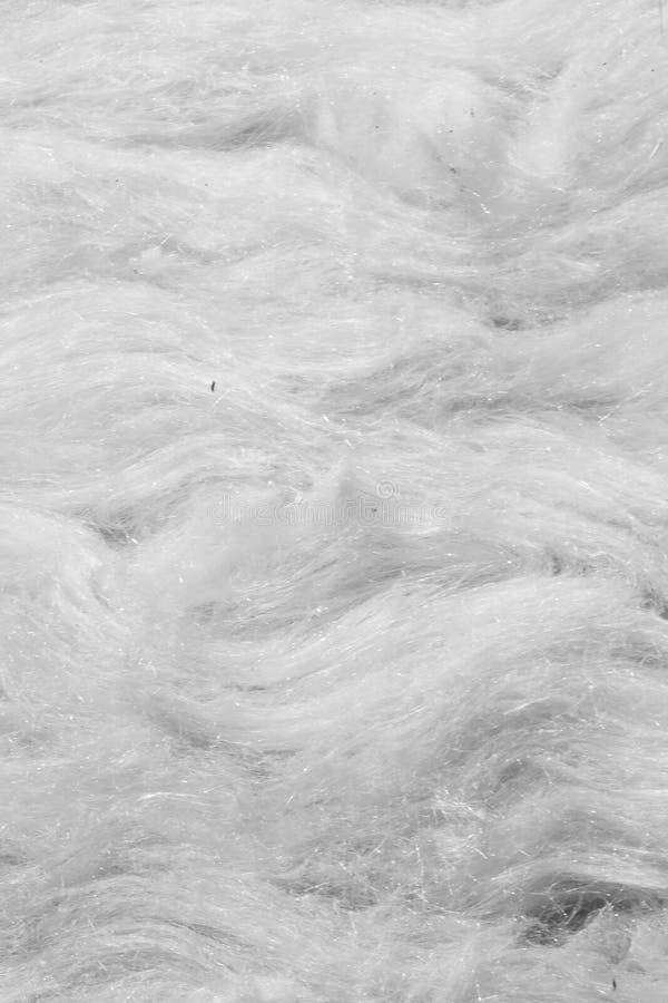 White Mineral Wool with a Visible Texture Stock Photo - Image of white ...