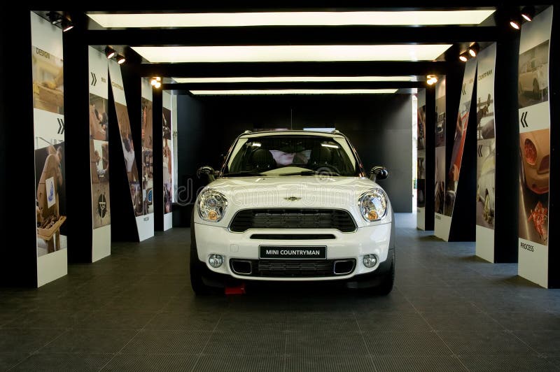 White mini editorial photography. Image of auto, white - 14292497