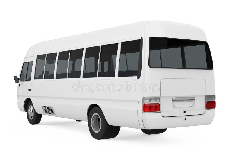 White Minibus Taxi stock vector. Illustration of auto - 30339263