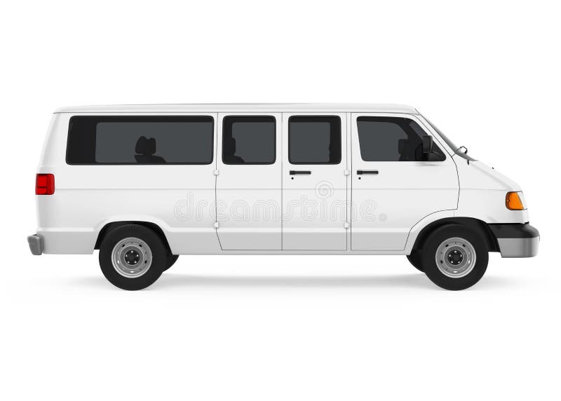 White Minibus Taxi stock vector. Illustration of auto - 30339263