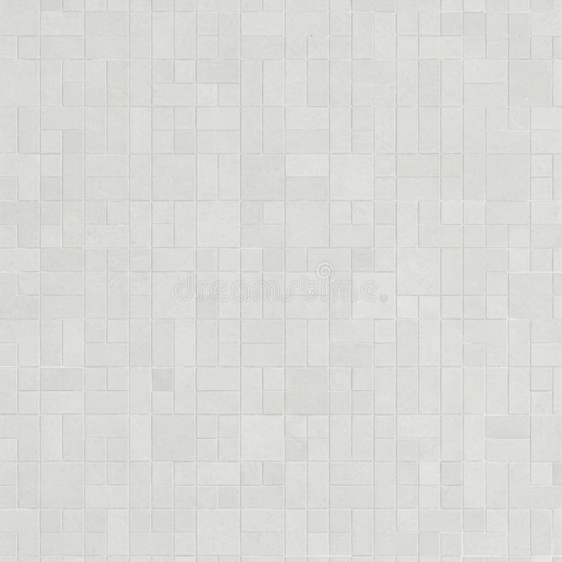 White Minimalist Tile Texture Background in Geometric Square Pattern ...