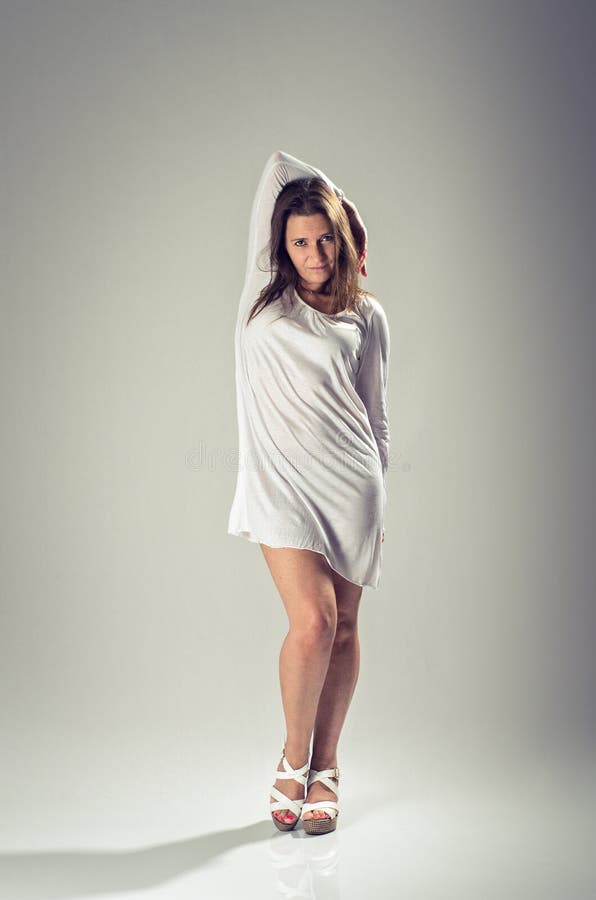 White Model stock image. Image of caucasian, body, lady - 44461313