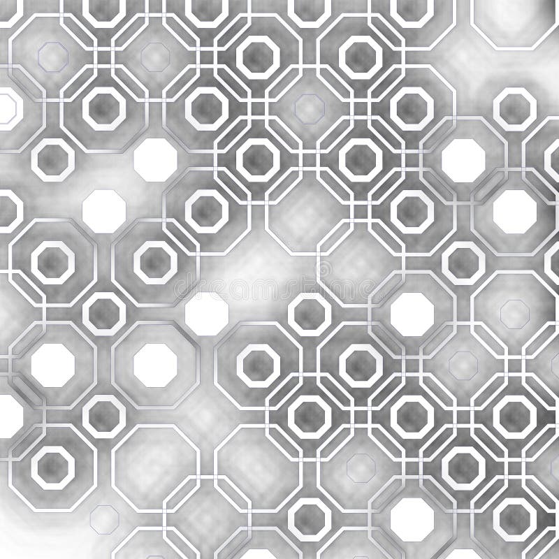 White Modern Arab Pattern Background Stock Illustration - Illustration ...