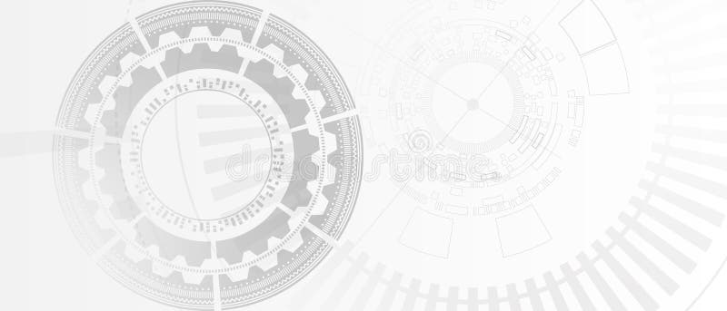 White Modern Technology Electric Abstract Background Design Stock ...