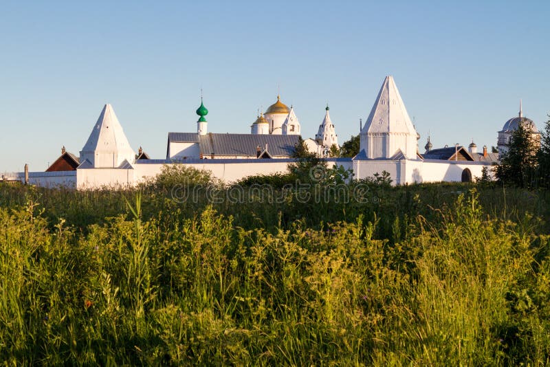 White monastery stock image. Image of russia, idyllic - 45801595