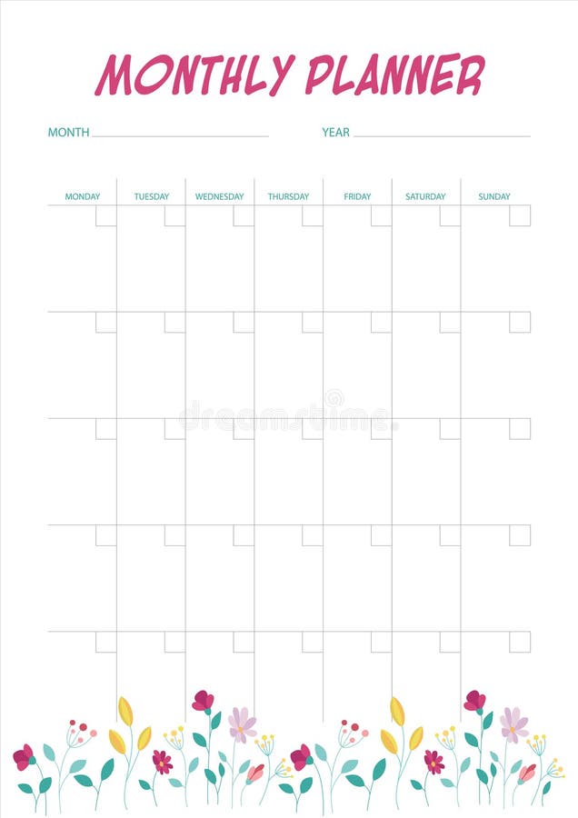 Monthly Tasks Stock Illustrations – 623 Monthly Tasks Stock ...
