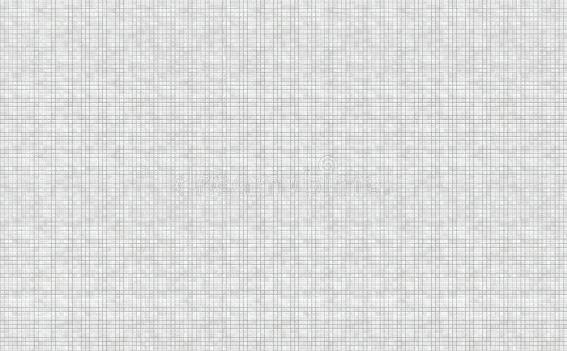 White Mosaic Tiles Abstract Background Stock Image - Image of classic ...