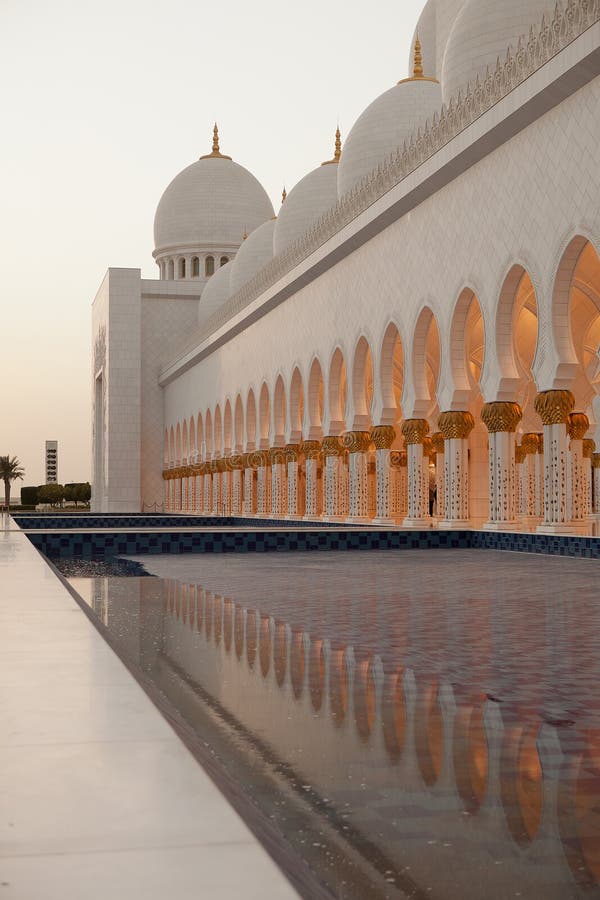 The white mosque stock image. Image of middle, moroccan - 24079117