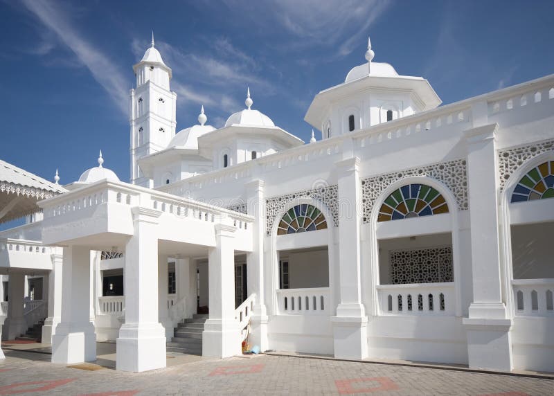 The White Mosque stock image. Image of worship, sacred - 3672245