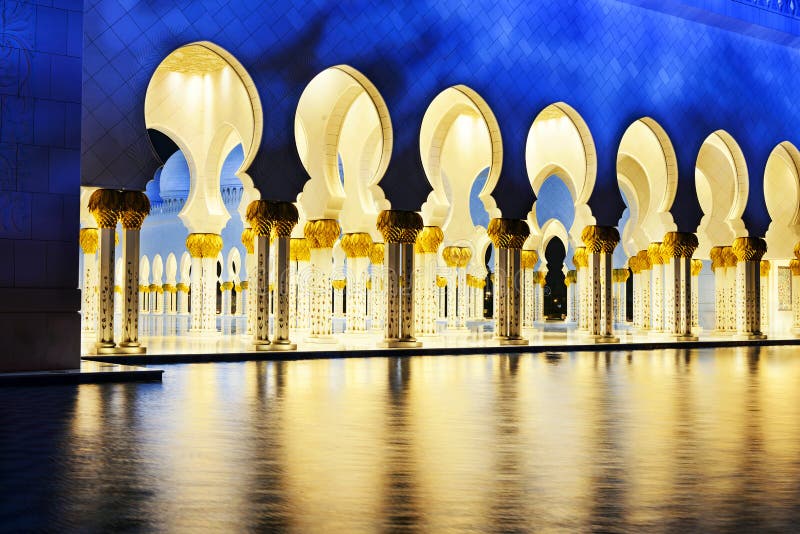 White Mosque stock image. Image of belief, arabic, arab - 48940641
