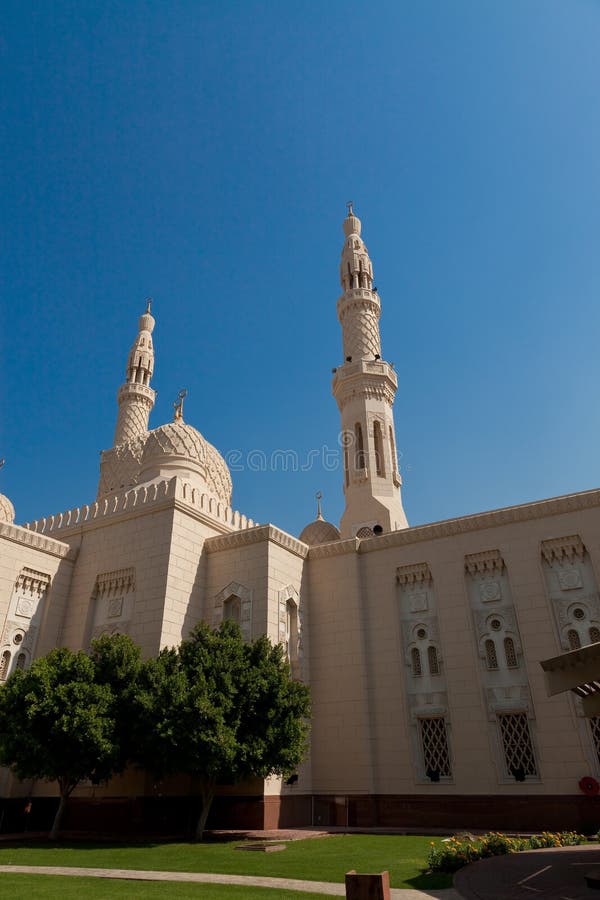White mosque building stock photo. Image of grass, mosque - 16800292