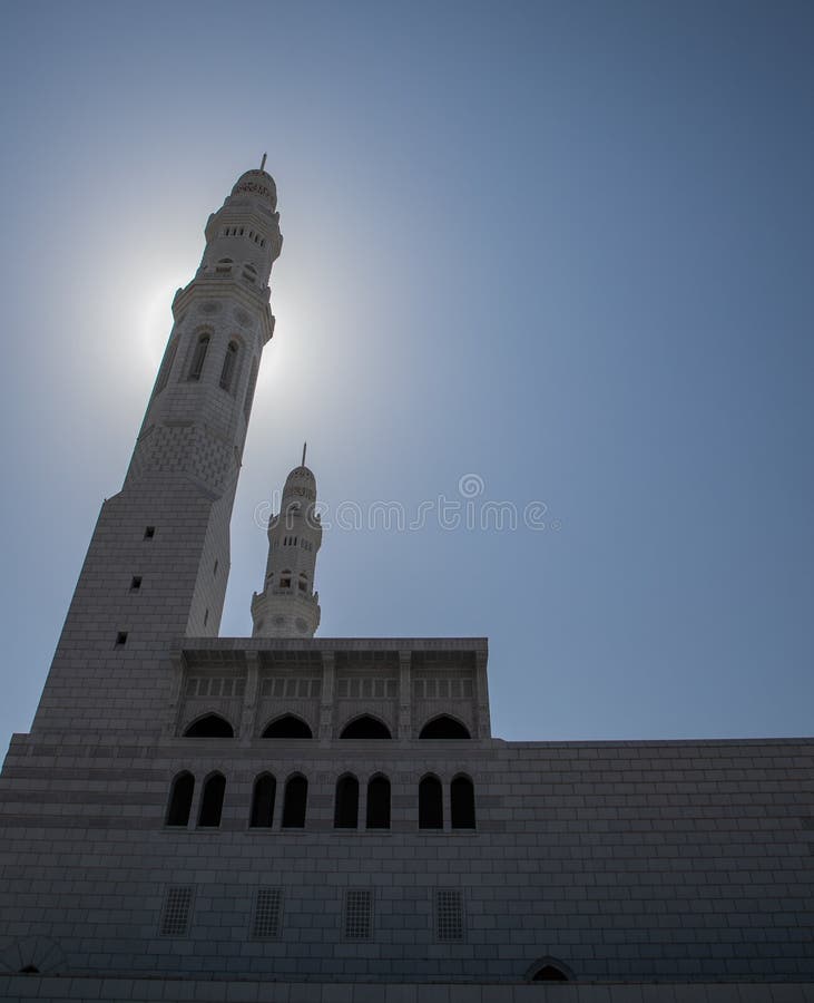 White Mosque, Muscat, Oman stock image. Image of muscat - 268384359