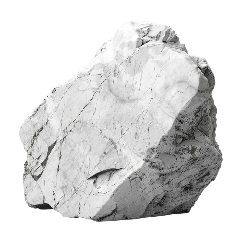 White Mountain Rock on Transparent Background - Ai Generated Stock ...