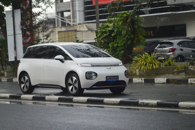 2024 Wuling Cloud EV editorial stock photo. Image of automobile - 366195108