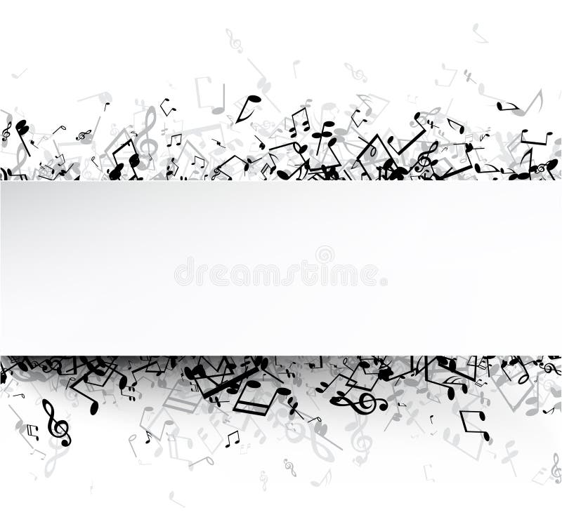 Header Music Notes Stock Illustrations – 133 Header Music Notes Stock ...