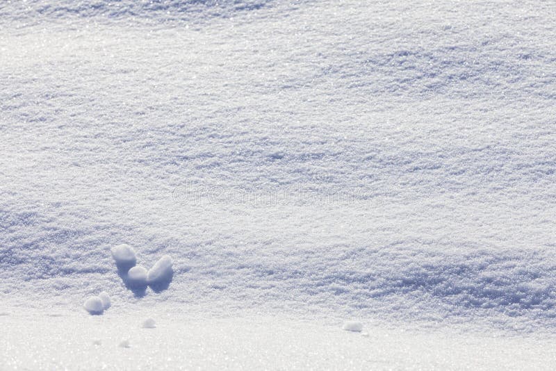 Natural Snow Background or Texture Stock Image - Image of freeze ...