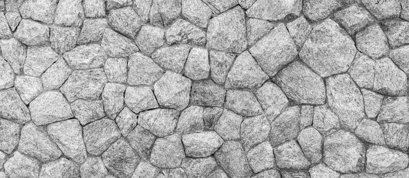 White Natural Stone Wall Pattern and Background Texture Stock Image ...