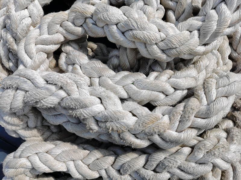 White nautical rope stock photo. Image of rope, vacation - 274964